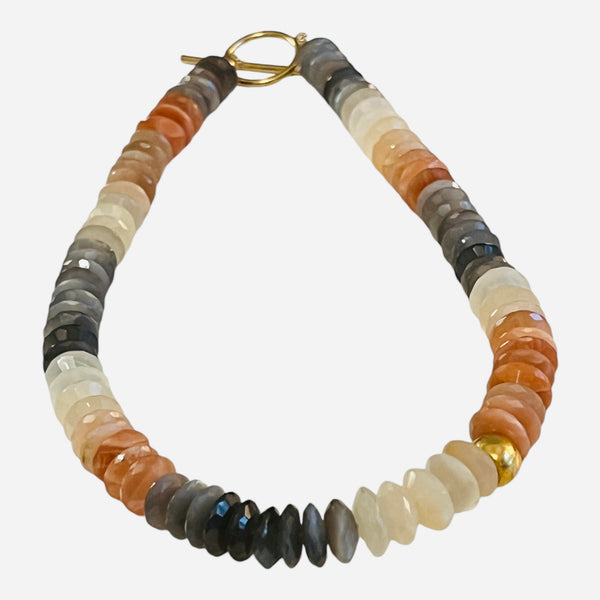 Delaney Mixed Moonstone Necklace – Sissy Yates Designs
